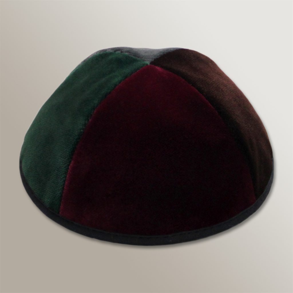 Velvet kippah mix colors – The Kippa