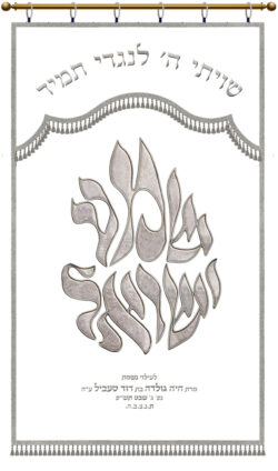 Parochet Shema Israel / P197 – The Kippa